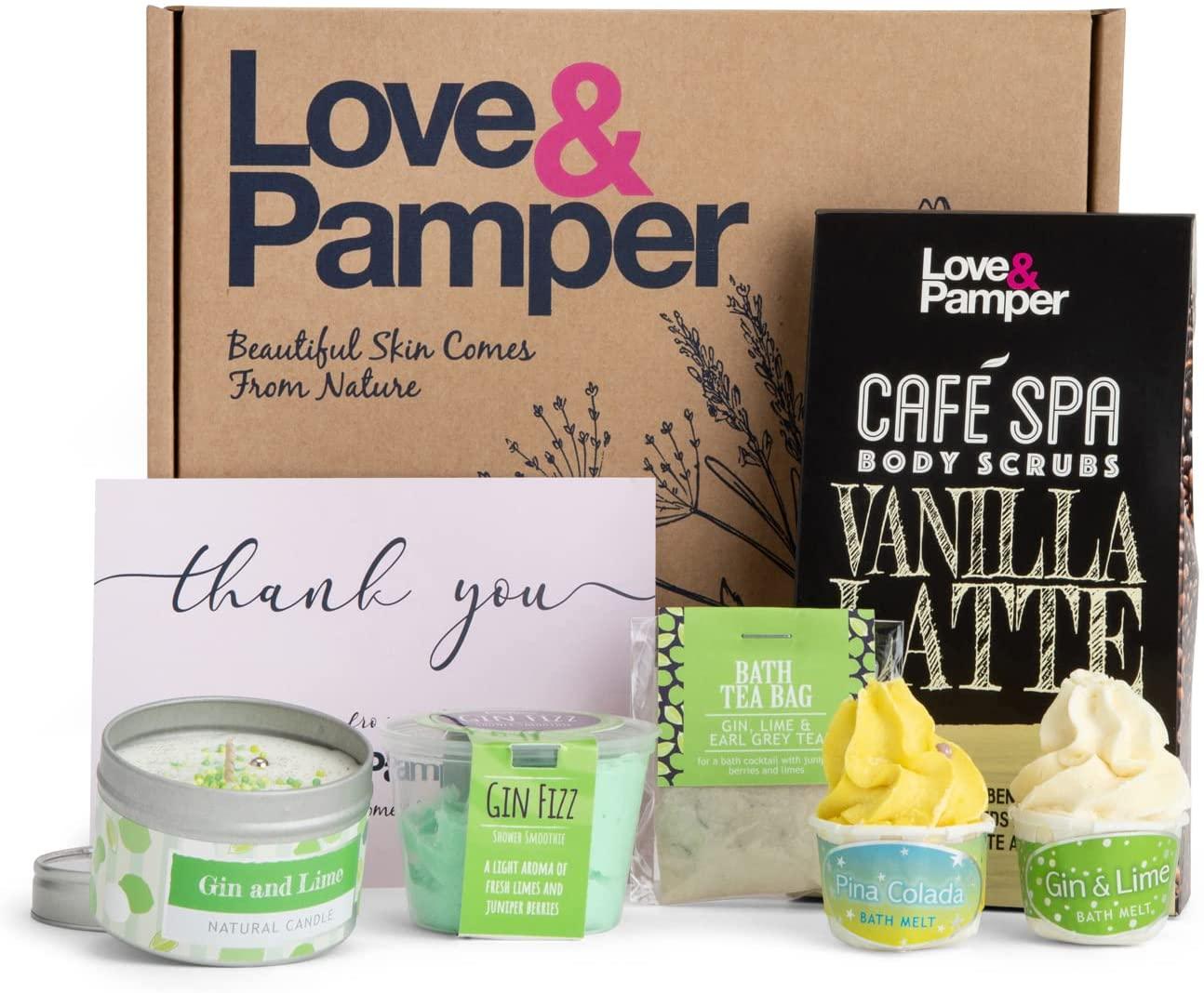 Hand Made Bath Body Spa Pamper Gift Set - For Women – Loveandpamper